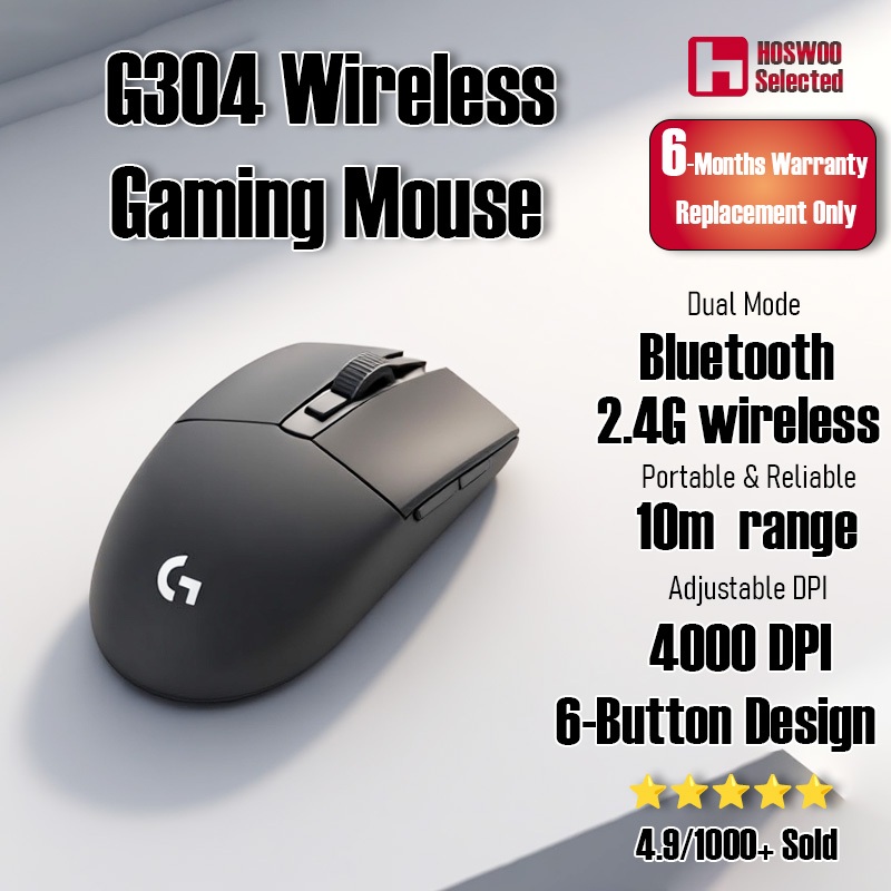 【Fast Shipping】Logitech G304 Wireless Gaming Mouse | 2.4G Esports Mouse ...