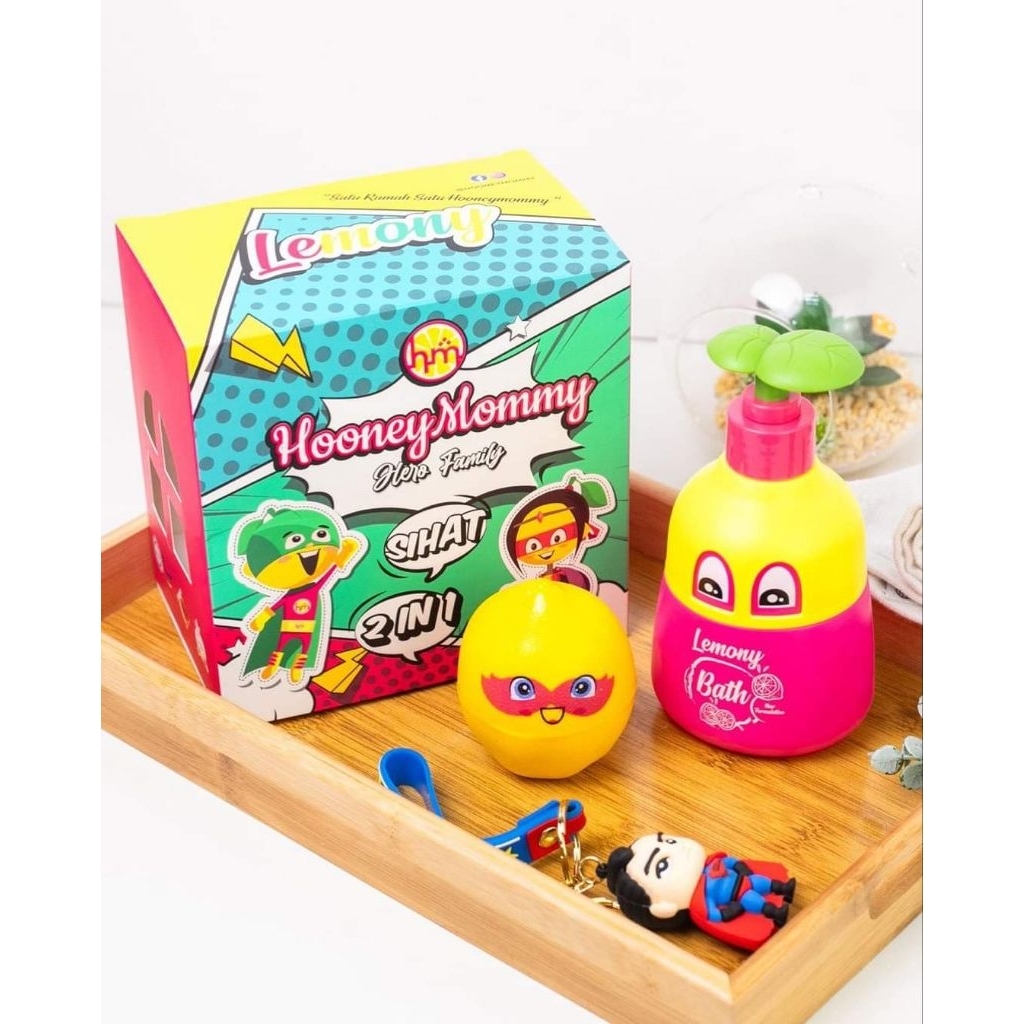 Hooneymommy Healthy Set Combo Lemony Bath l Lemony Balm l Lemony Lotion ...