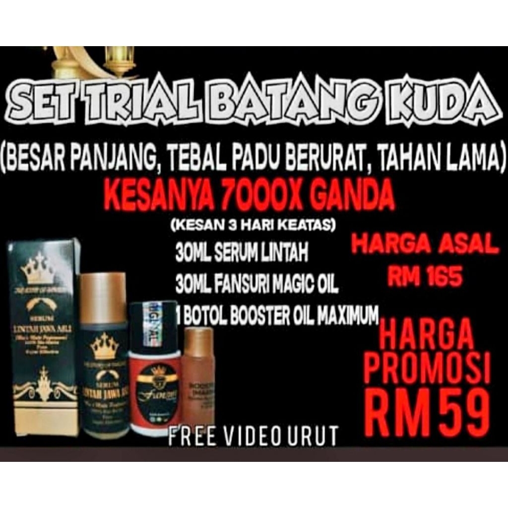 SERUM JAWA Set Trial - ORI HQ | Shopee Malaysia