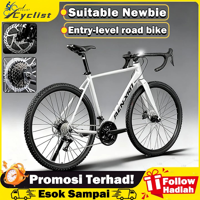 26-inch basikal road bike basikal dewasa bear 150kg basikal double disc ...