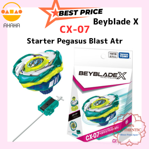BEYBLADE X CX-07 Starter Pegasus Blast Atr | Shopee Malaysia