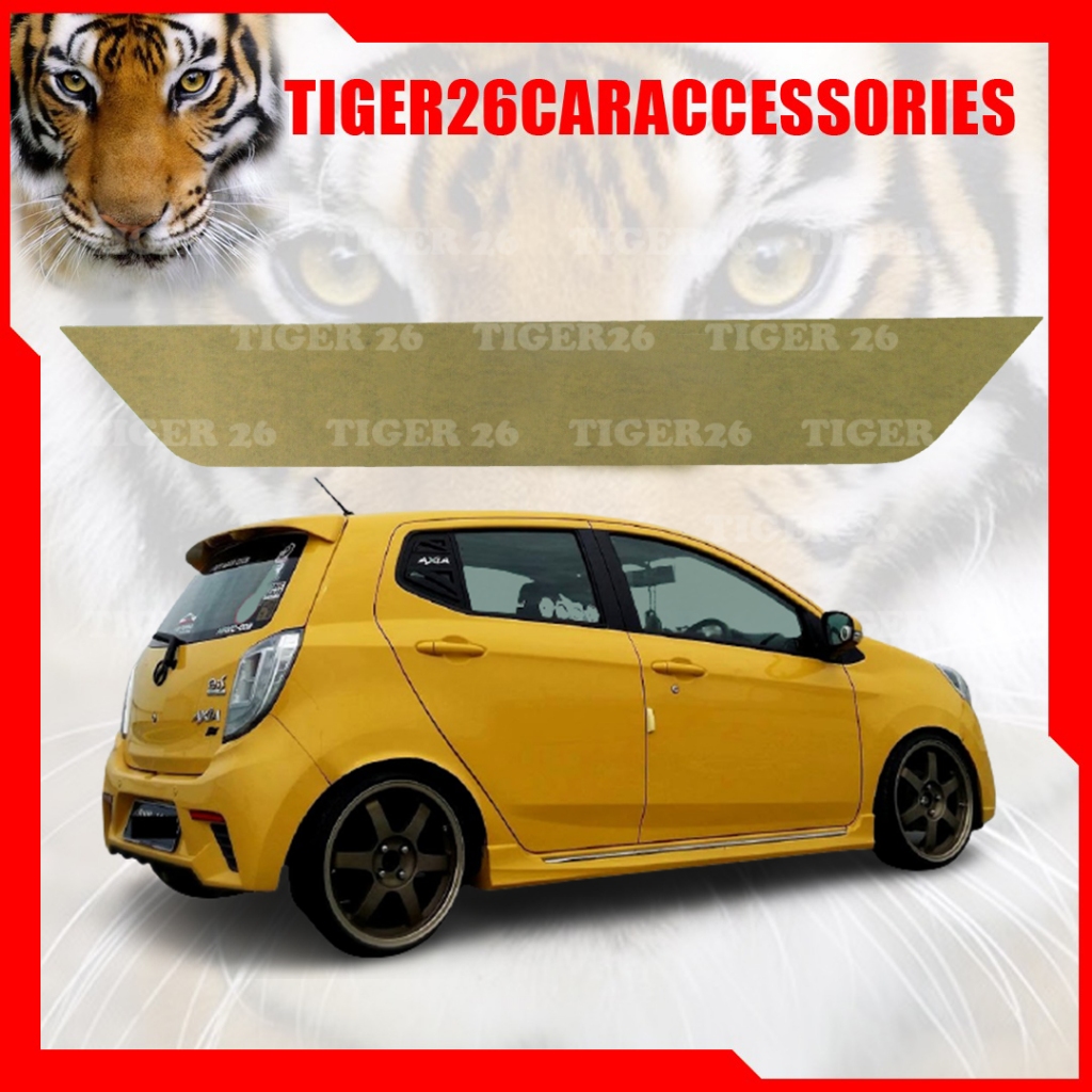 PERODUA AXIA STYLE REAR CAR NUMBER PLATE IN PLATE LICENSE PLATE ...