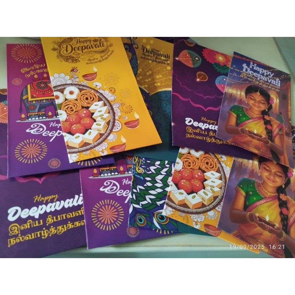 Deepavali Angpau Packets (5 pieces) | Shopee Malaysia