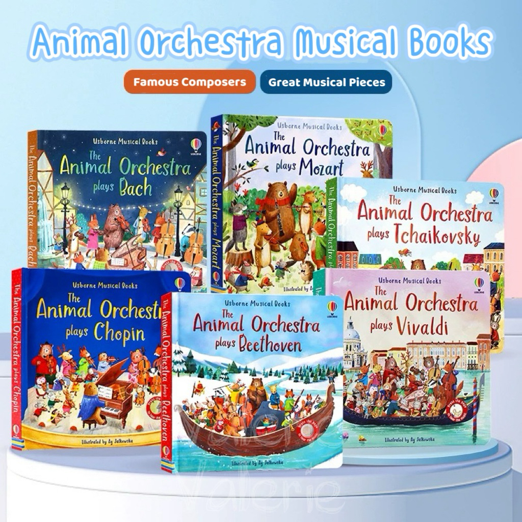 [Usborne] The Animal Orchestra plays Mozart | Bach | Beethoven ...