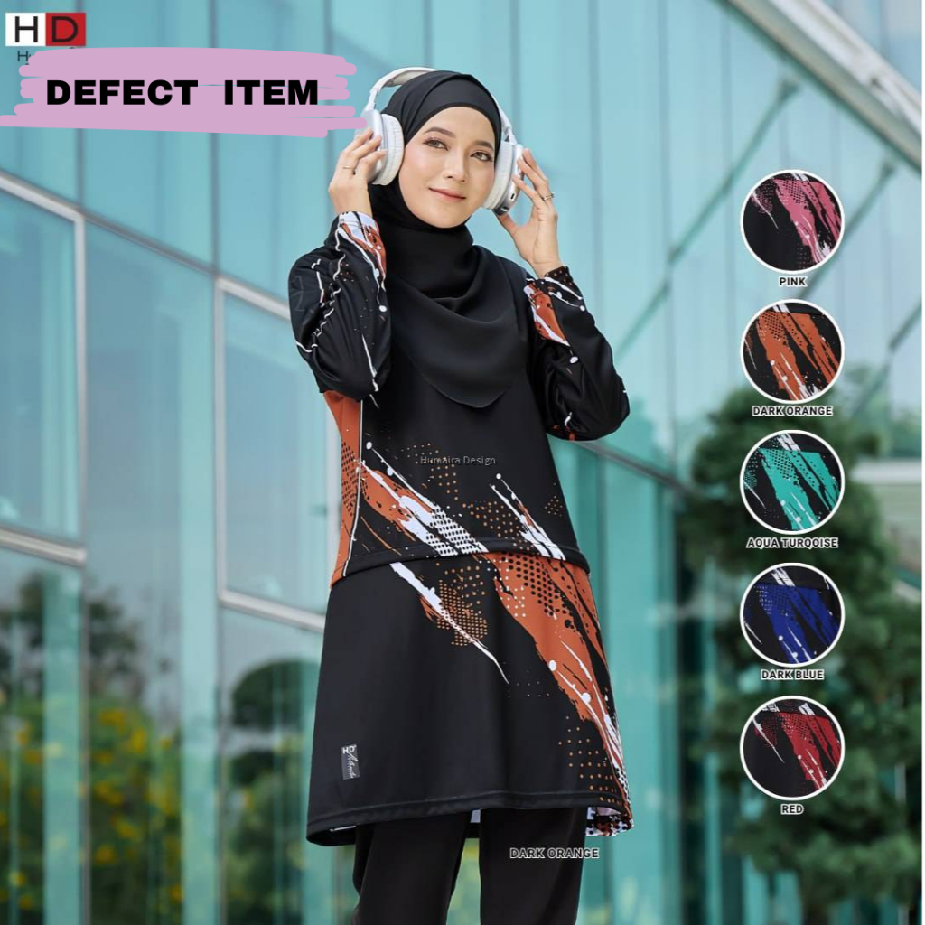 DEFECT ITEM : THE MOVE - Tshirt Humaira Design Microfober Jersey (Size ...