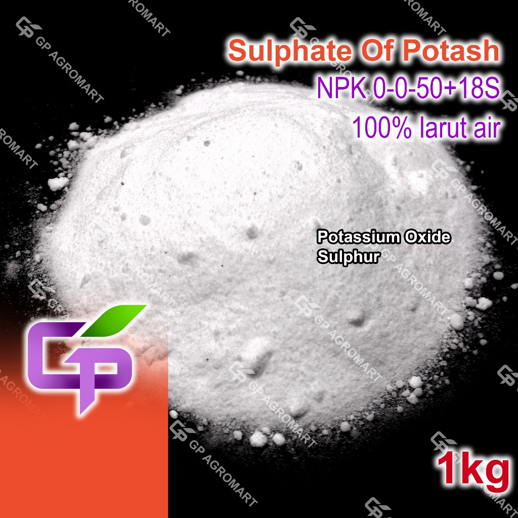 1kg Sulphate Of Potash SOP NPK 0-0-50+18S K2SO4 / Potassium Sulphate ...