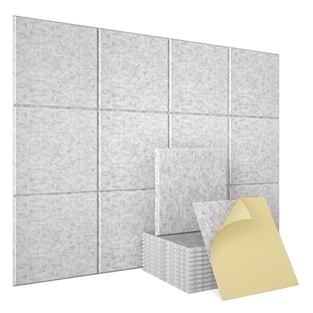 Acoustic Foam Panels 30cm x 30cm Thick Soundproof Noise Absorption ...