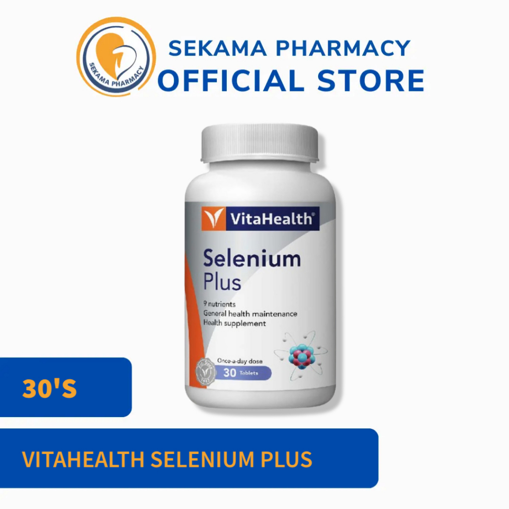 VITAHEALTH SELENIUM PLUS 30'S [EXP: 03/2029] | Shopee Malaysia