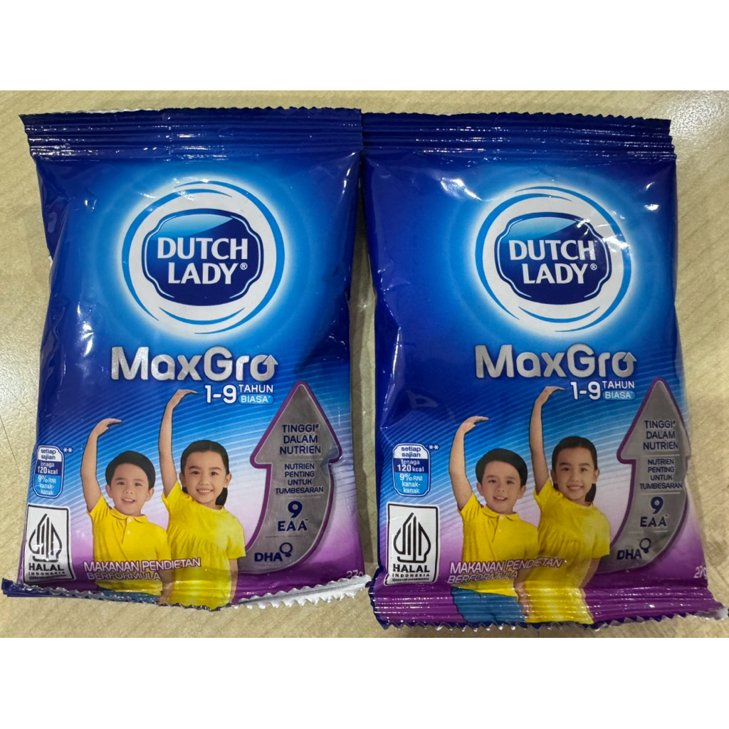 Dutch Lady Max Gro 1-9 tahun Biasa 27g | Shopee Malaysia
