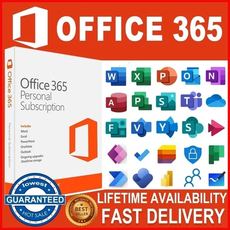【Lifetime】 Office Pro Plus 365 Official Website Activation Supports 5 Devices with 100GB for ...