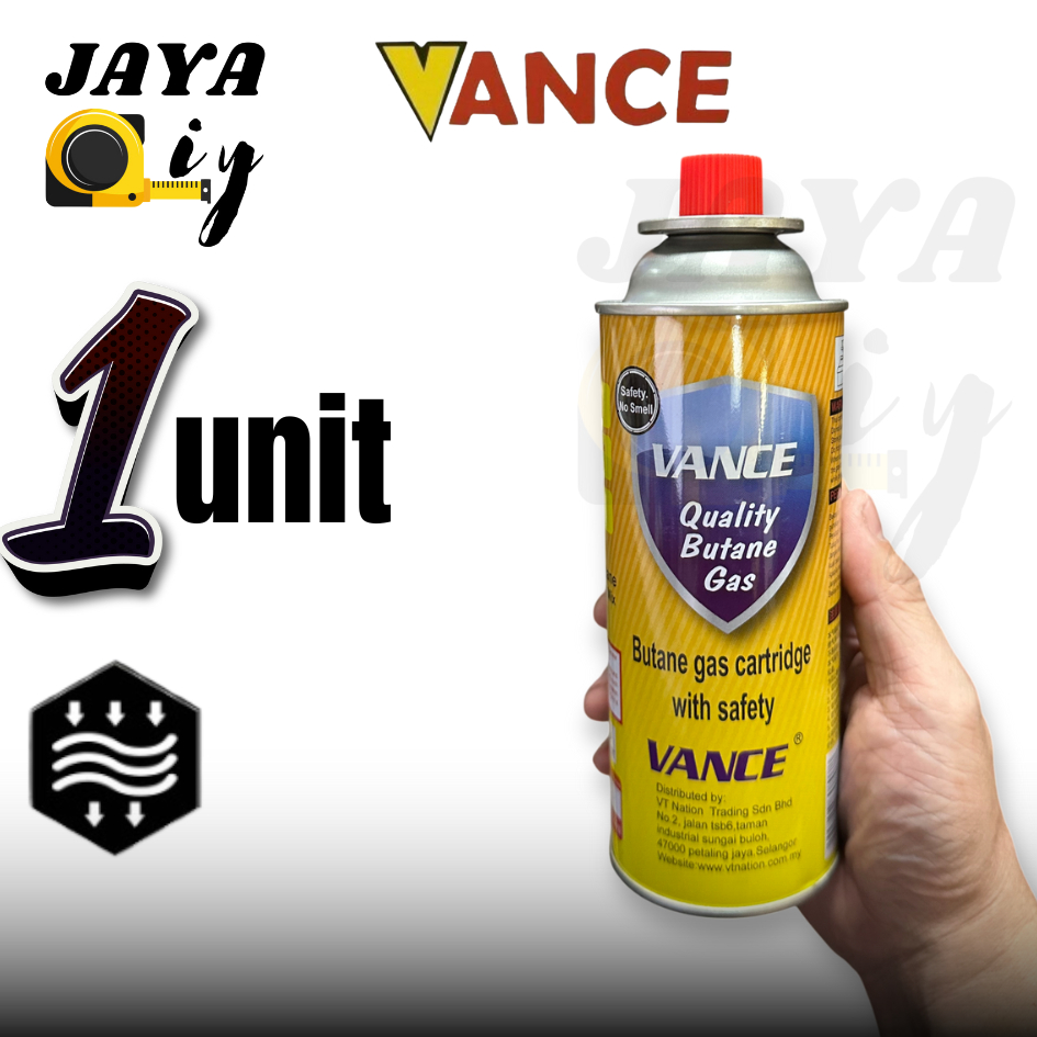 VANCE - Butane Gas Cartridge / Burner Gas Cartridge Welding Fire Anti ...