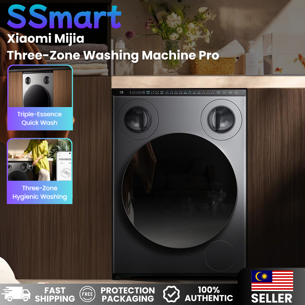 Xiaomi Mijia Three-Zone Washing Machine Pro XHQG105MJ101 — 10kg Front ...
