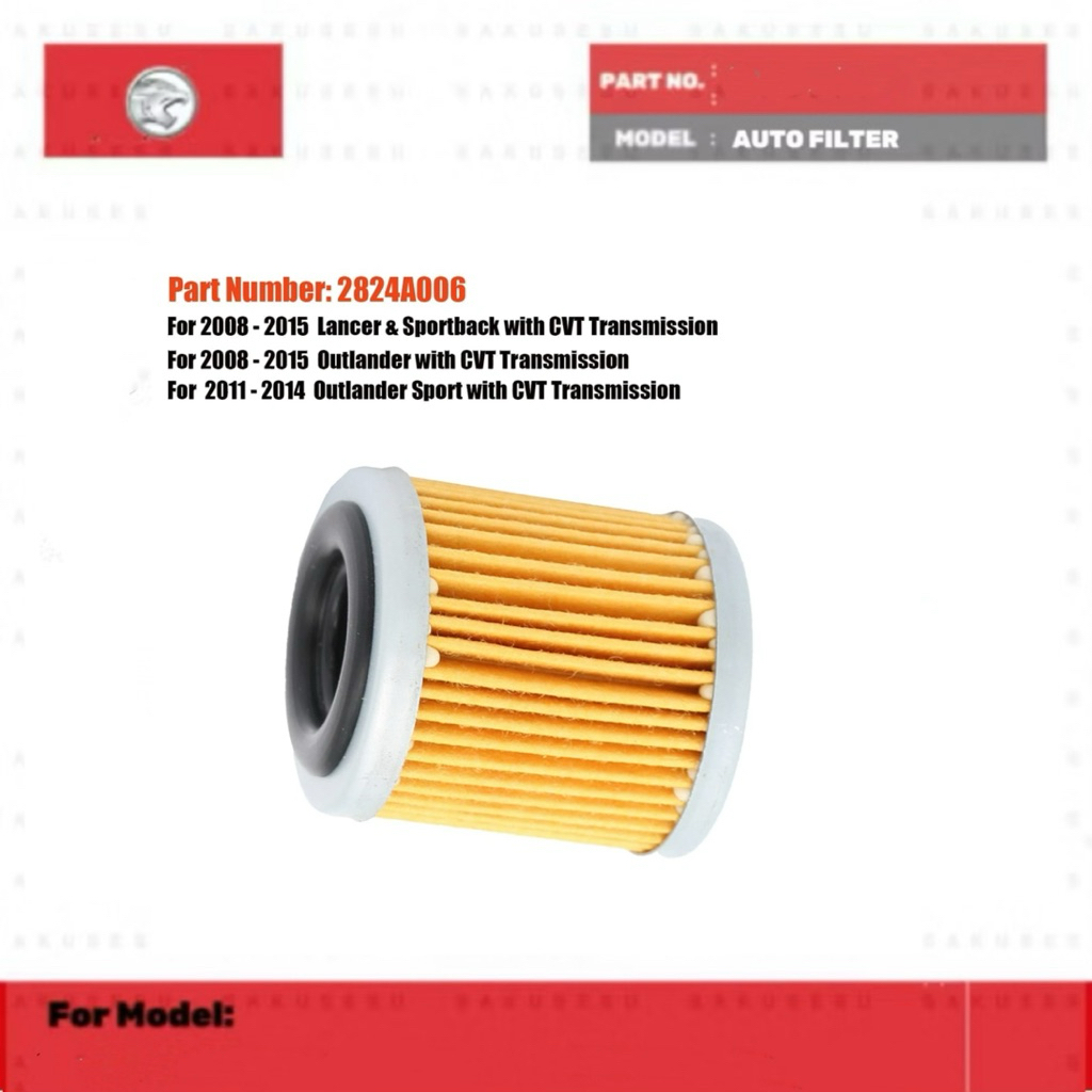 2824A006 Proton CVT auto transmission oil cooler filter for Inspira ...