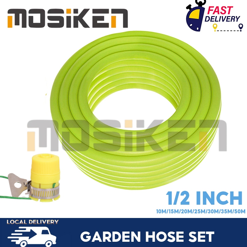 10M 15M 20M 25M 30M 35M 50M Green Garden hose PVC Flexible hose with ...