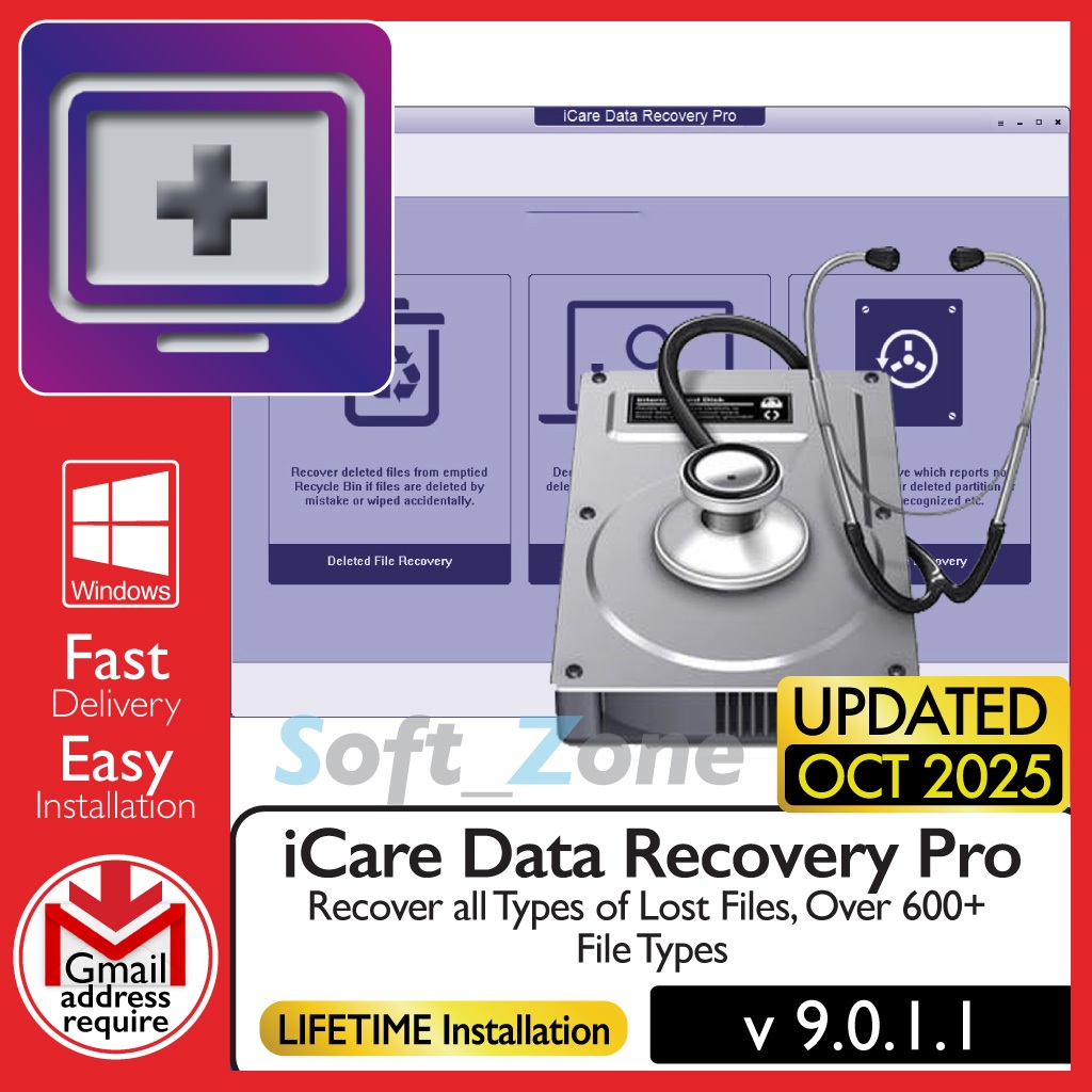 iCare Data Recovery Pro 9.0.1 - Recover All Types of Lost Files, over ...