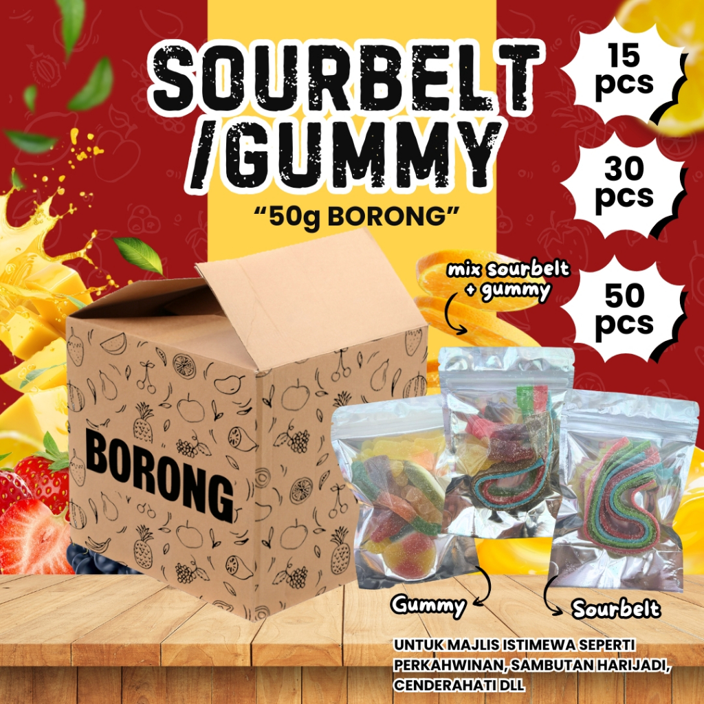 Doorgift / Majlis / Birthday / Event 50g Borong Wholesale Import Turki ...