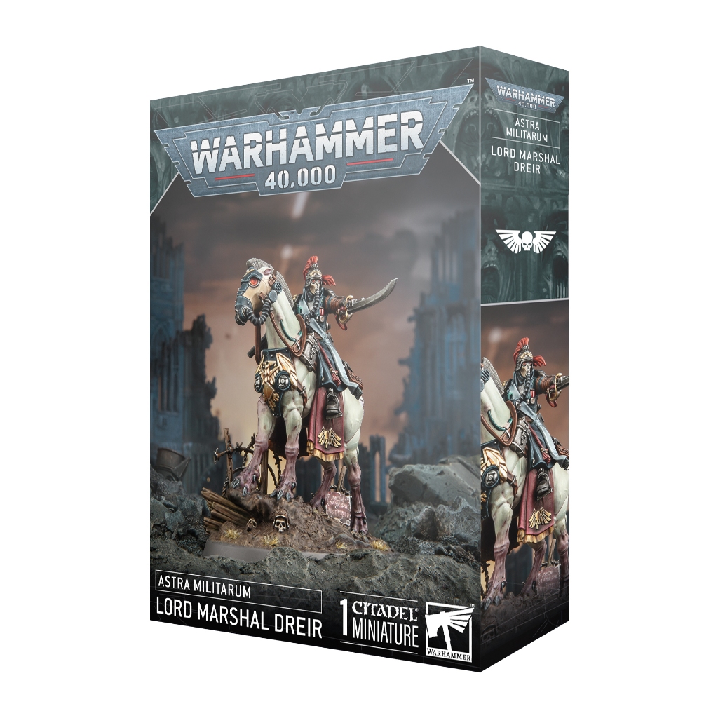 Warhammer 40K Lord Marshal Dreir Astra Militarum Imperial Guard ...