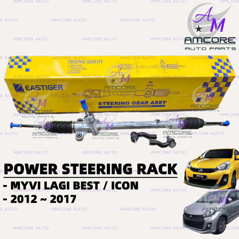 PERODUA MYVI LAGI BEST / ICON - POWER STEERING RACK ASSY / STRG RACK ...