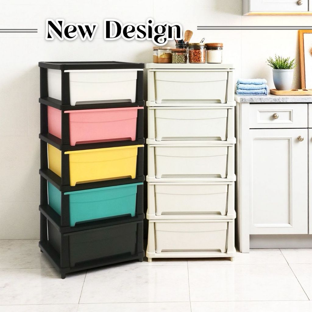 Abbaware Drawer Cabinet / Multipurpose Cabinet Drawer Storage Colourful ...