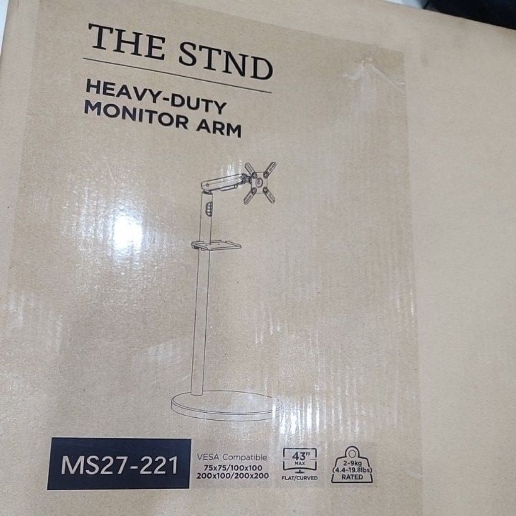 Monitor Stand Arm Heavy Duty THE STND max 43 inch | Shopee Malaysia