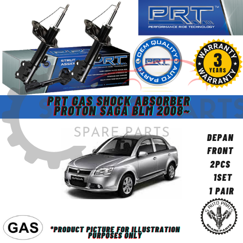 PROTON SAGA BLM / FLX (FRONT) 100% ORIGINAL BRAND PRT SHOCK ABSORBER ...