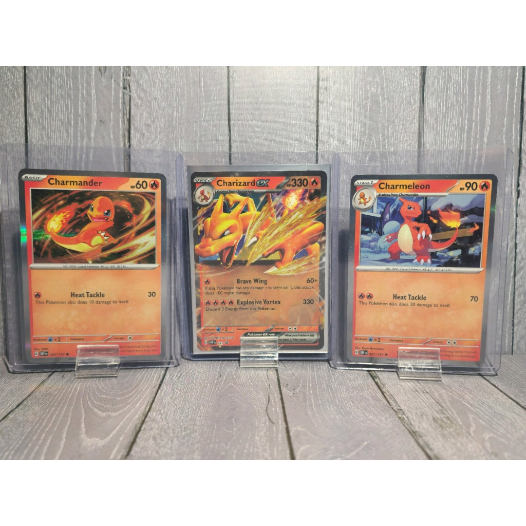 Charizard ex Super Premium Collection Pokemon TCG Promo Set 161, 004 ...