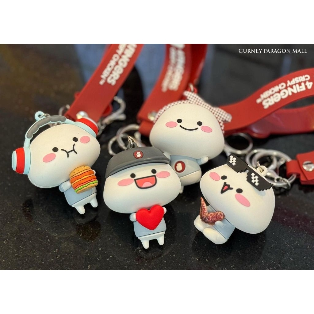 Limited Edition 4 Fingers Crispy Chicken QRAVE for Quby Blind Box 盲盒 ...