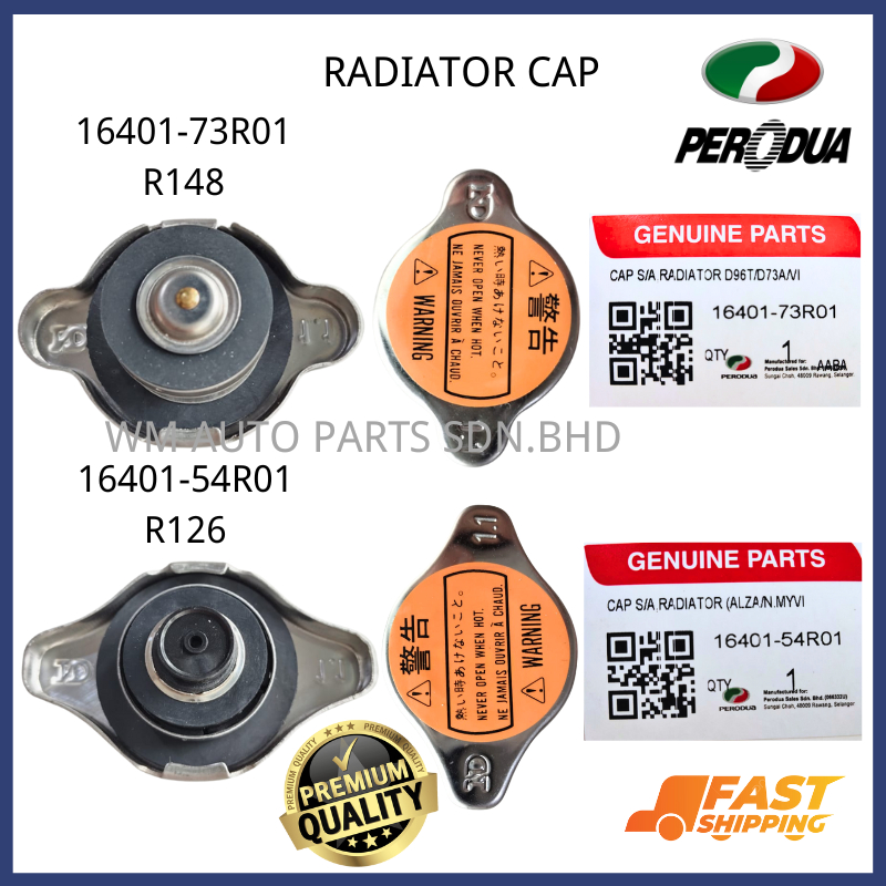『WM』PERODUA MYVI AXIA BEZZA VIVA RADIATOR CAP 16401-73R01 R148 1.1 ...