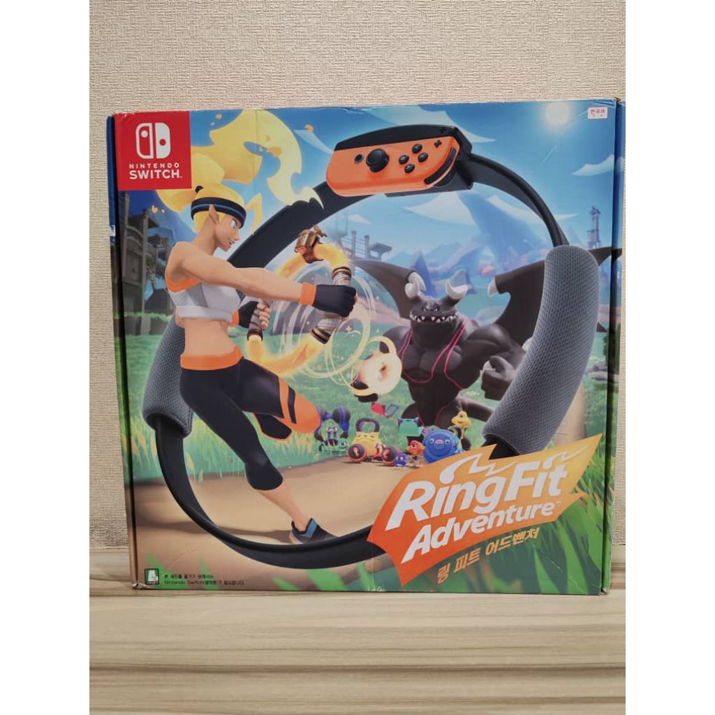 ( Used ) Nintendo Switch NS Game Ring Fit Adventure Full Set | Shopee ...