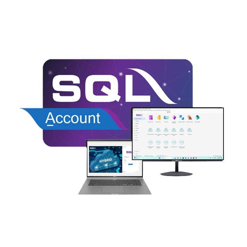 SQL Account + Billing (Permenant license) - Unlimited transactions ...
