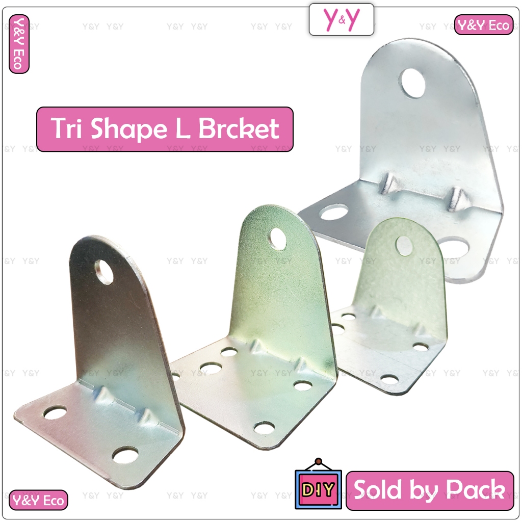 Y&Y Eco Tri Angle Shape Angle L Bracket Furniture Hardware / Corner ...