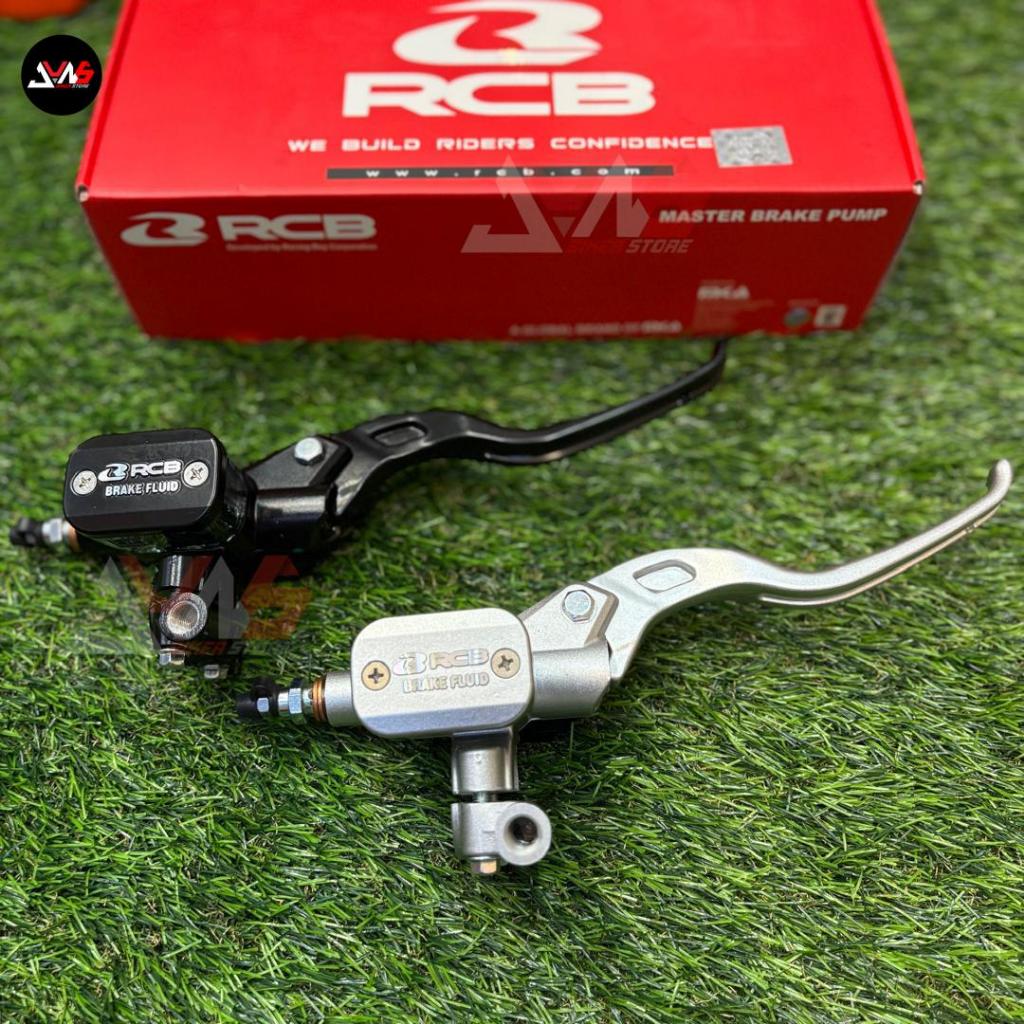 RCB E3 MASTER BRAKE PUMP 14mm MASTER PUMP BLACK SILVER LH RH UNIVERSAL ...