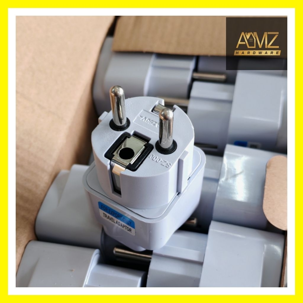 Universal Germany Korea EU AC Power Plug Adapter US/AUI Uk to DEKR Plug ...