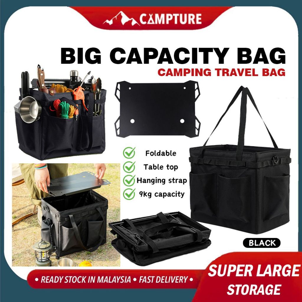 CAMPTURE®Beg Simpanan/Outdoor Multifunctional Tool Storage Box With ...