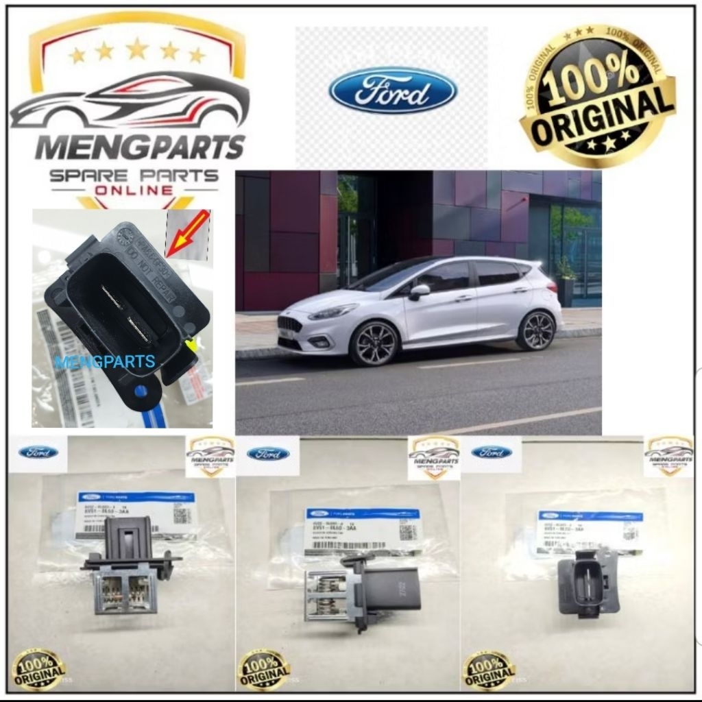 ORIGINAL 💯% FORD FIESTA FAN RESISTOR,FAN MOTOR RESISTOR FAN RELAY FAN ...