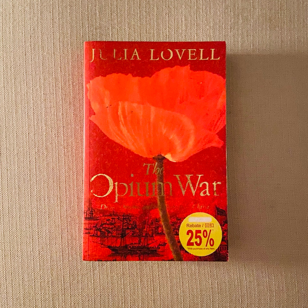 The Opium War Julia Lovell Secondhand History book | Shopee Malaysia