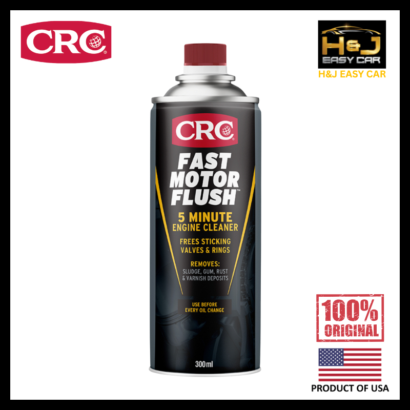 CRC Fast Motor Flush (Engine Flush) 5 Minute Engine Cleaner 300ml K&W ...