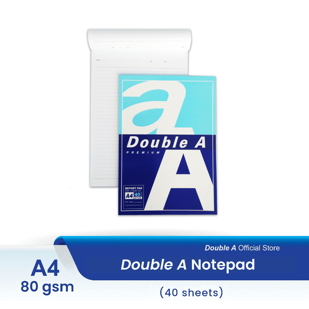 Buku Nota Double A A4 80gsm (40 helai) | Shopee Malaysia