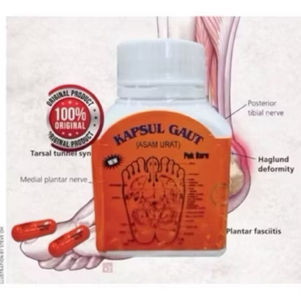 Pek Baru | KAPSUL GAUT ( ASAM URAT ) Original | Shopee Malaysia