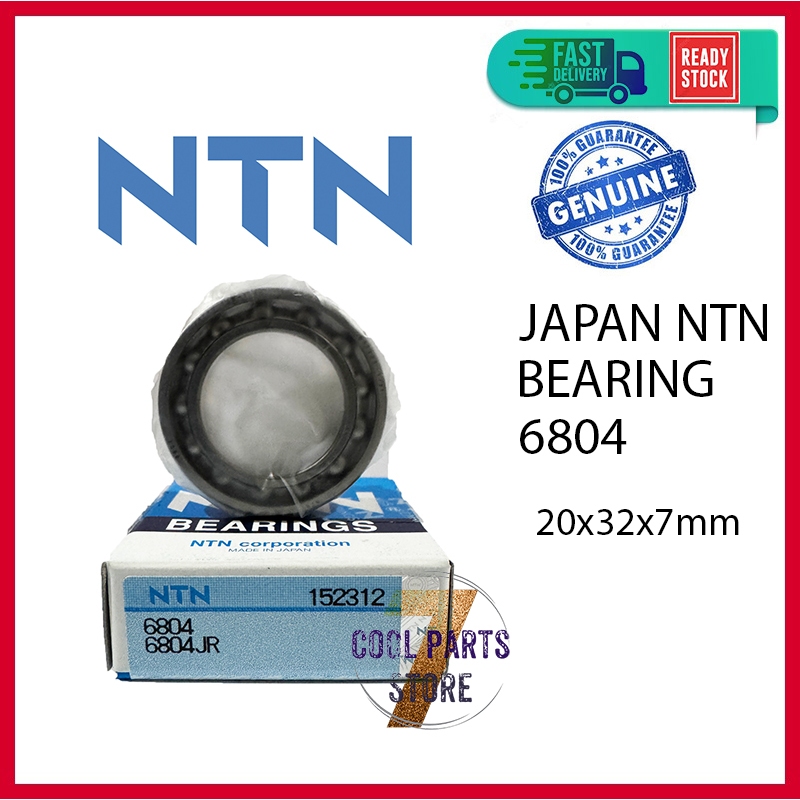 6804 NTN Bearing 6804 (20 X 32 X 7mm) - 100% ORIGINAL | Shopee Malaysia
