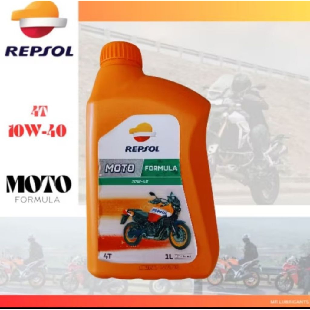 clear stock !!!!!!!!!!4T REPSOL Moto Formula 10W40 (1L) | Shopee Malaysia