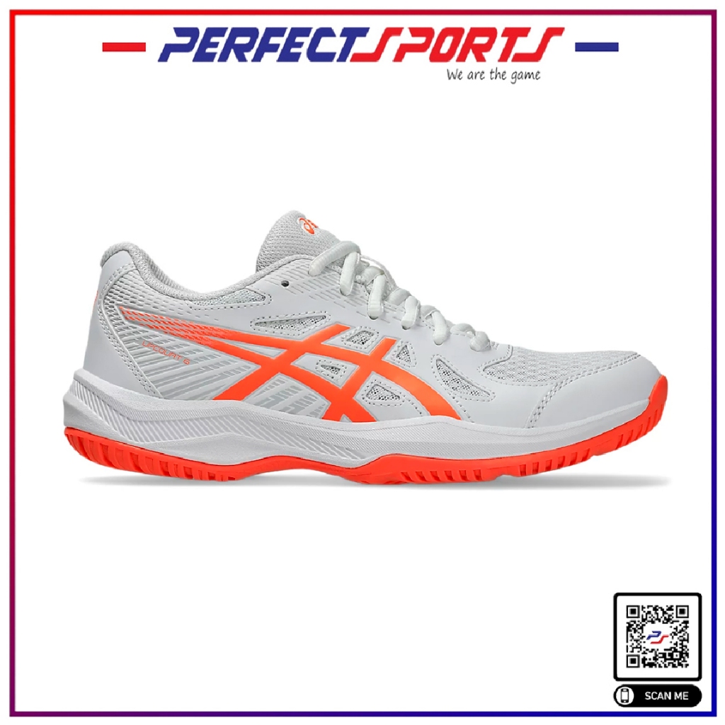 ASICS UPCOURT 6 Women's Volleyball Shoes White/Vivid Coral | Shopee ...