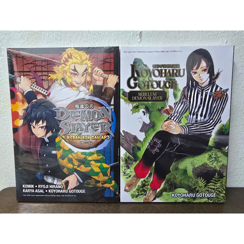 KOMIK DEMON SLAYER : KISAH AIR DAN API / SEBELUM DEMON SLAYER OLEH ...