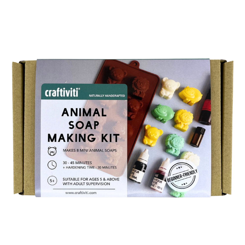 Melt & Pour Animal Soap DIY Kit | Crafti-Kit Craftiviti | DIY Team ...