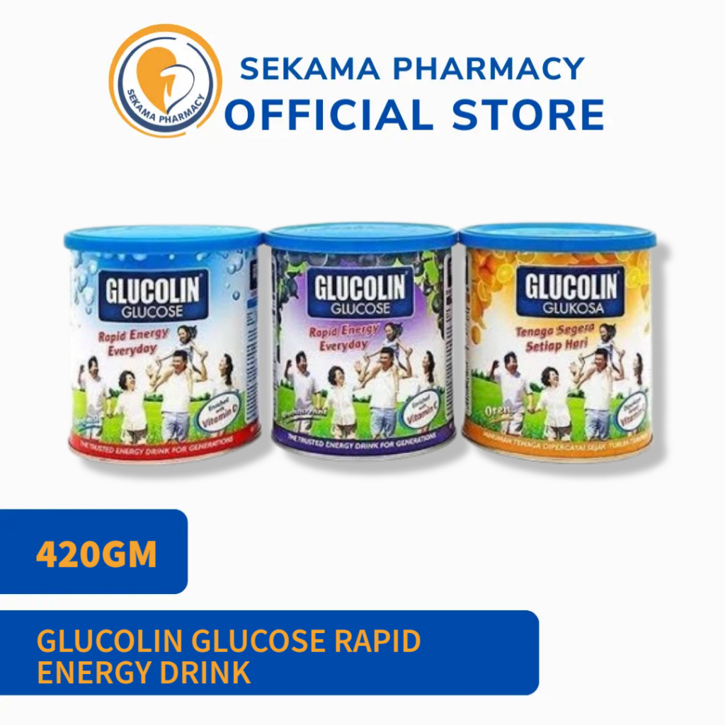 GLUCOLIN GLUCOSE RAPID ENERGY DRINK 420GM [EXP: 2026] | Shopee Malaysia