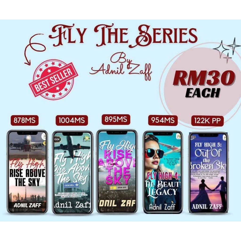 Novel Digital Fly High Series - Adnil Zaff | Shopee Malaysia