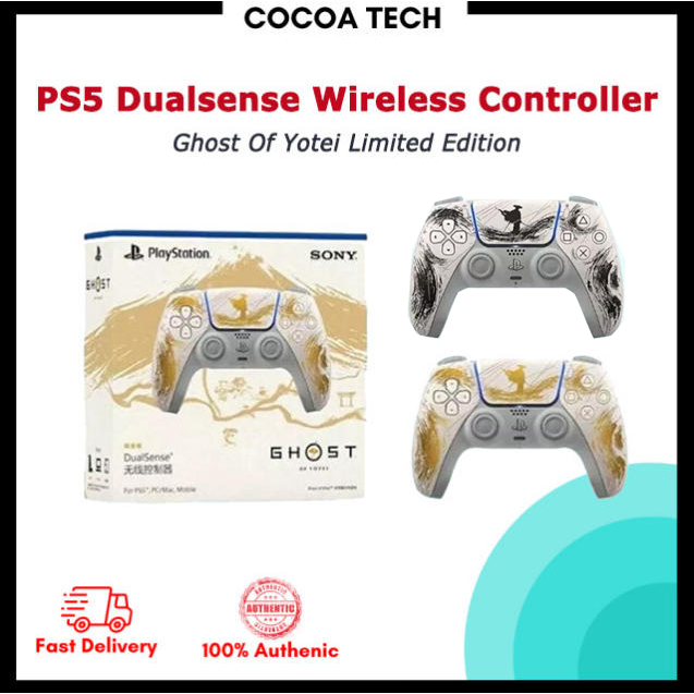 【Ready To Ship】PS5 Dualsense Wireless Controller - Ghost Of Yotei ...