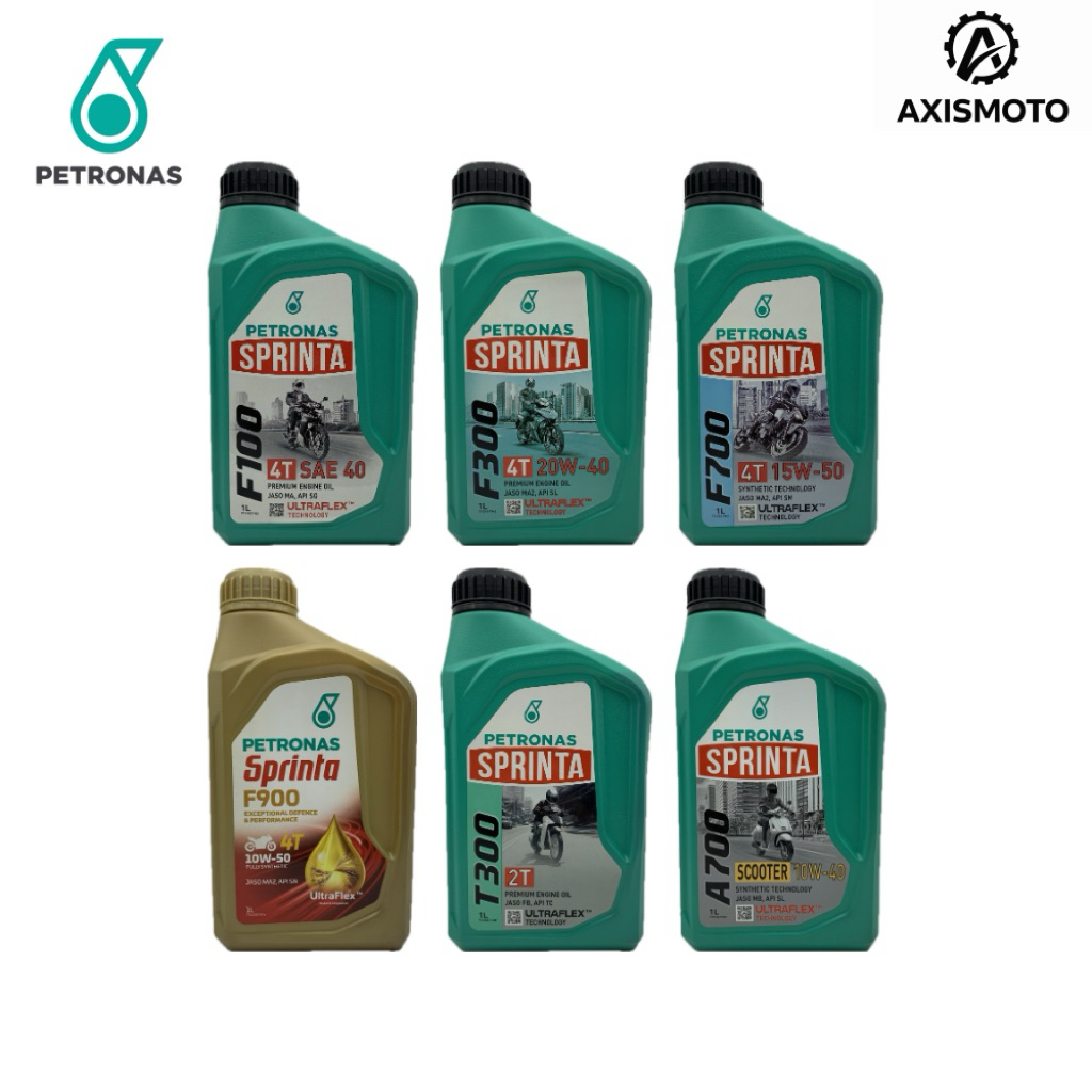 PETRONAS SPRINTA ENGINE OIL - F100 F300 F700 F900 T300 A700 | Shopee ...
