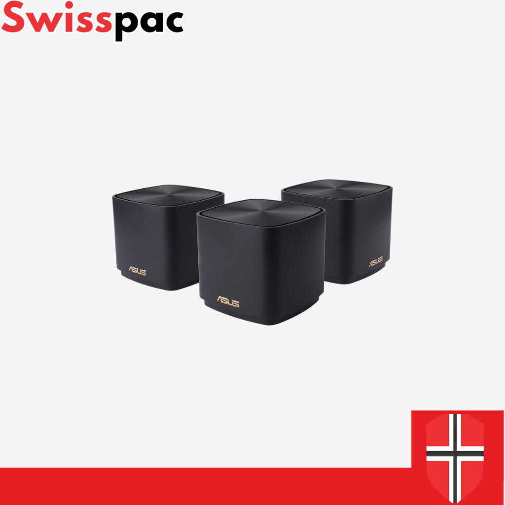 ASUS ZENWIFI MINI AX XD4 AX1800 DUAL-BAND MESH WI-FI 6 SYSTEM (2PCK ...