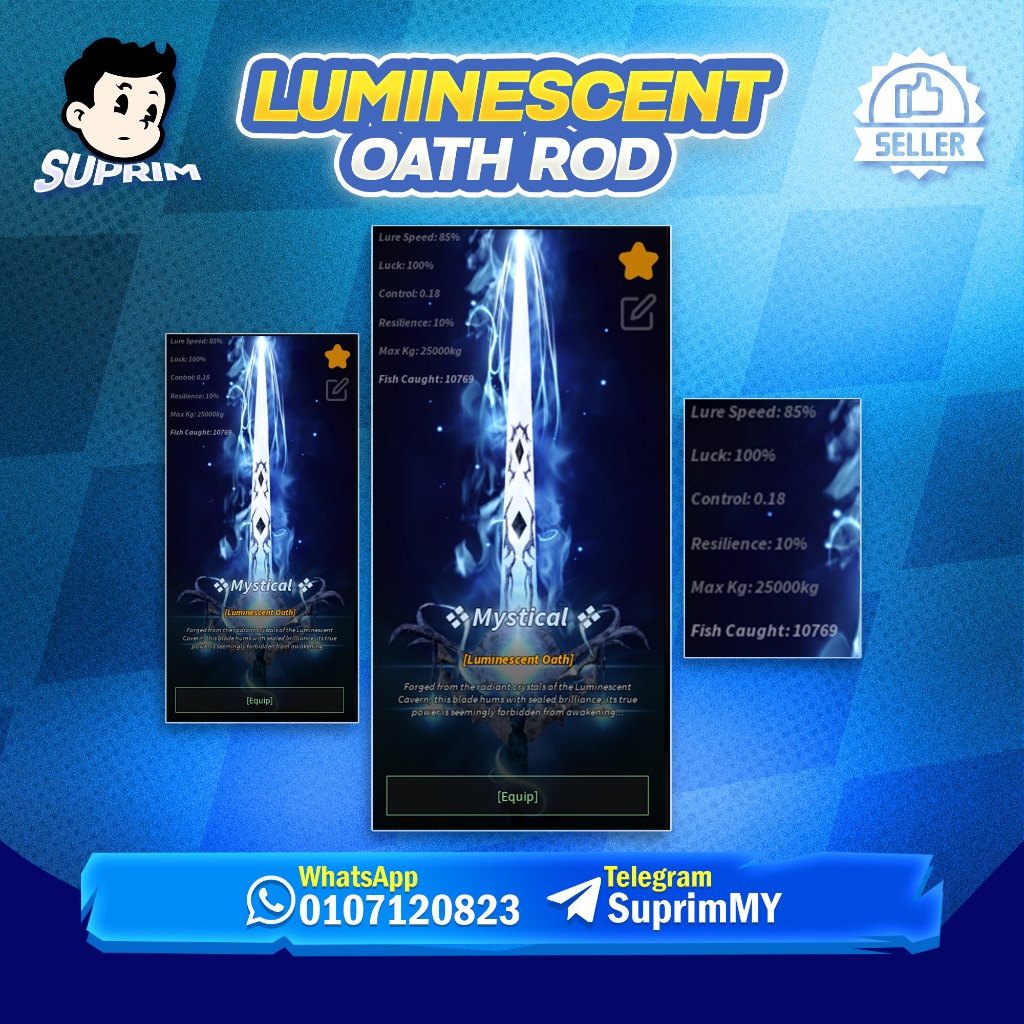 Fisch Pc Games Luminescent Oath Rod Services | Shopee Malaysia